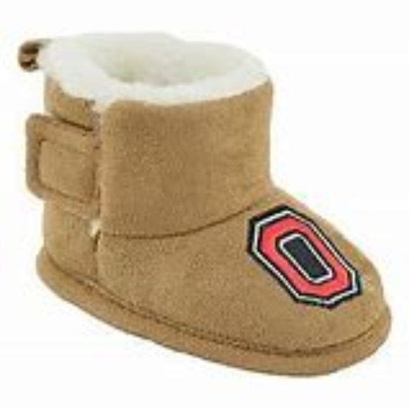 COLLEGIATE FOOTWEAR | Shoes | Ohio State Buckeyes Toddler Bootie ...